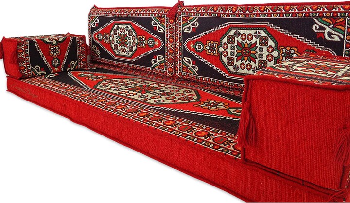 Etsy Arabic Style Majlis Floor Sofa Set, Couch, Oriental Seating ...