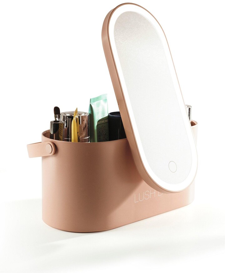 Rio Lush Beauty Storage Box With Mirror And Light White - ShopStyle