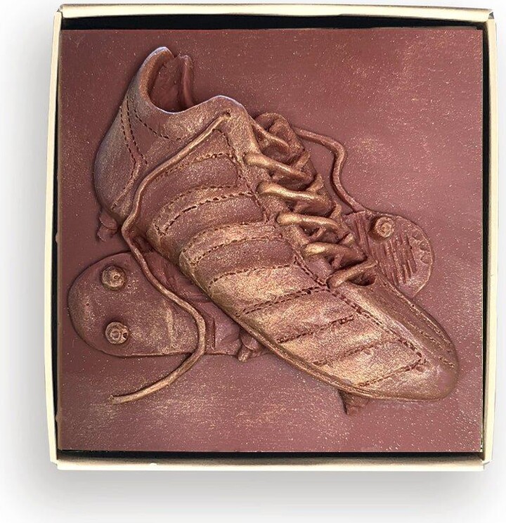 CHOC ON CHOC Milk Chocolate Football Boot - ShopStyle Food & Beverage