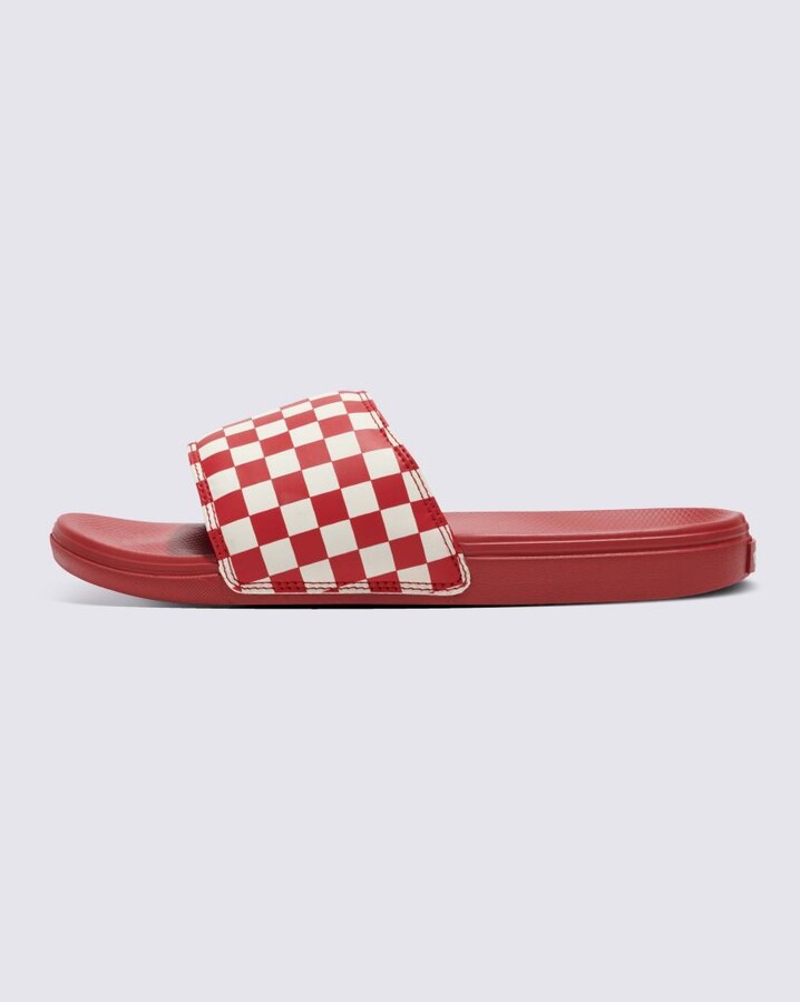 Vans Checkerboard La Costa Slide-On - ShopStyle