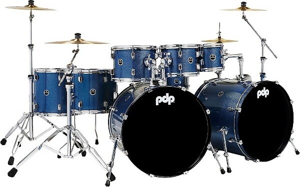 DW Drums PDP by DW Encore 8-Piece Shell Pack Royal Blue - ShopStyle Artwork