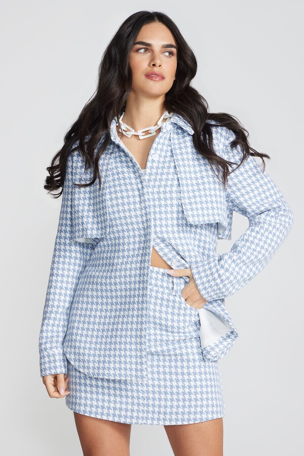 Gabrielle Union Oversized Overlay Flap Jacket - ShopStyle