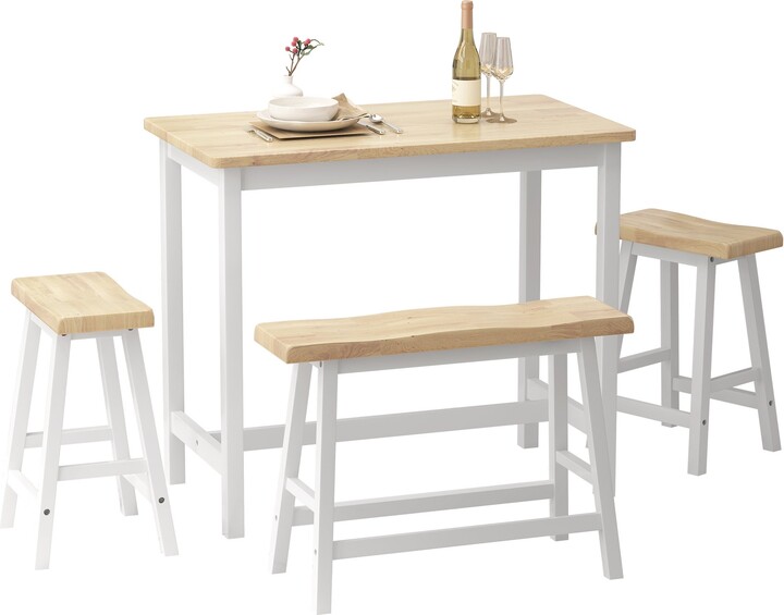 Modern Bar Dining Table Set for 4 All Counter Height Table - ShopStyle