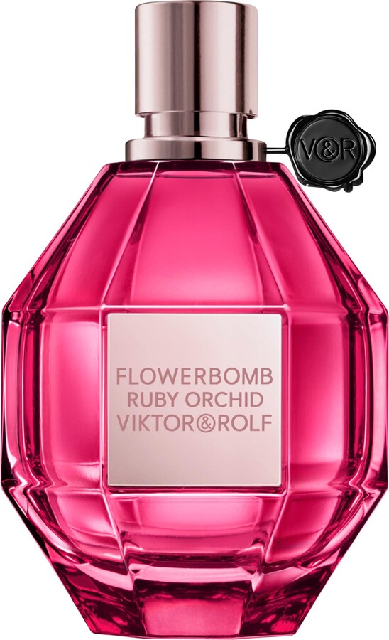 Viktor & Rolf Flowerbomb Ruby Orchid Eau de Parfum with Vanilla & Peach 5.07 oz eau de parfum ...