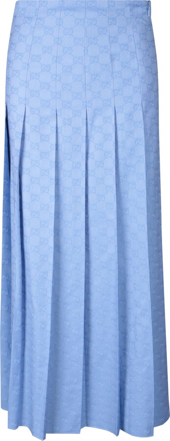 Gucci Rhinestone Blue Jeans - ShopStyle