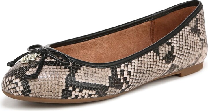 Sam & Libby Sam and Libby Women's Callan Ballet Flat Mocha Multi 6 ...