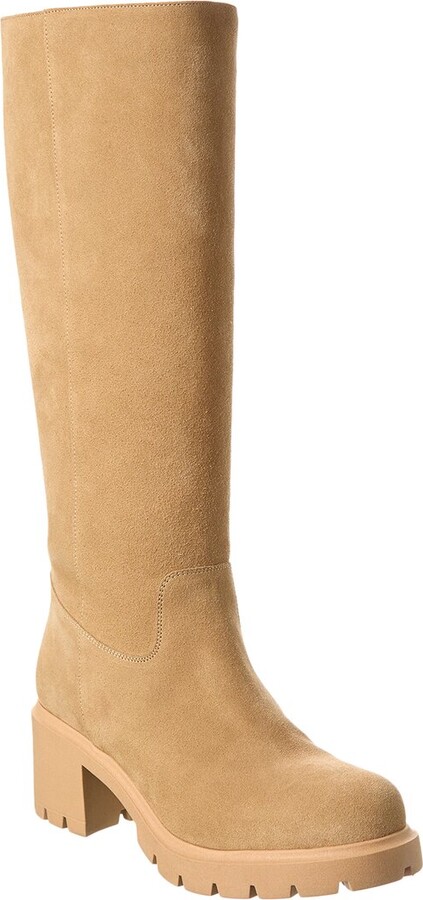 Frame Denim Le Scout Suede Knee-High Boot - ShopStyle