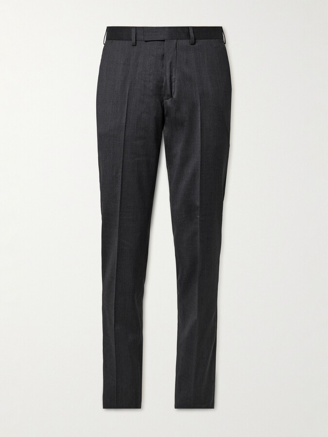 Mr P. Philip Slim-Fit Wool-Twill Suit Trousers - ShopStyle