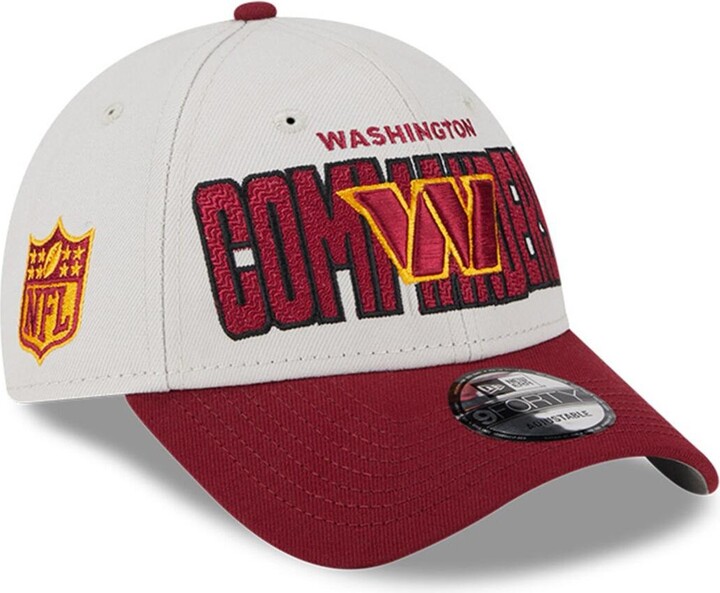 New Era Men's Stone, Burgundy Washington Commanders 2023 Nfl Draft ...