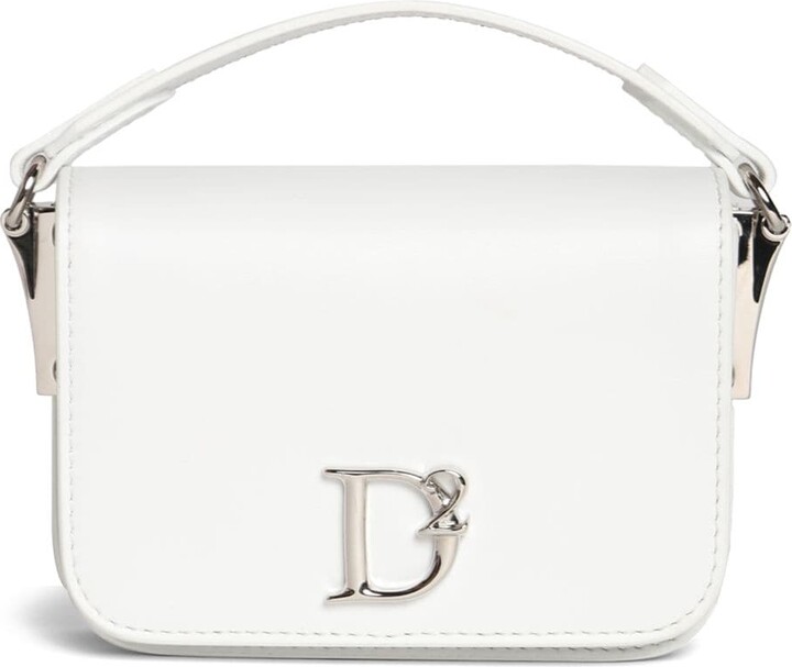 DSQUARED2 D2 statement leather crossbody bag - ShopStyle