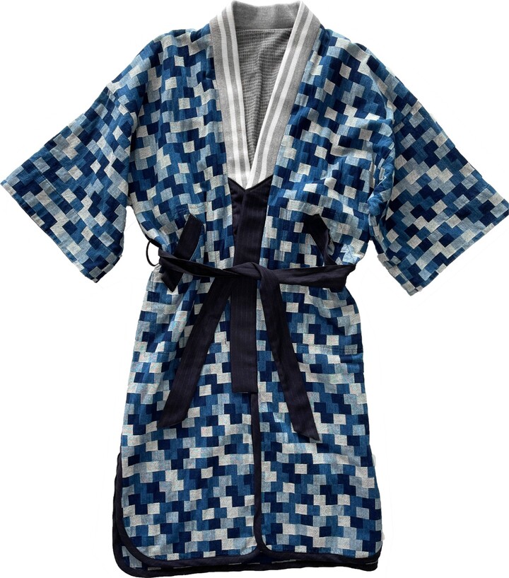 NATASHIA MIYAZAKI - Patchwork Denim Duster - ShopStyle Outerwear