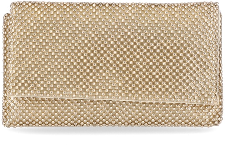 INC International Concepts Prudence Shiny Mesh Clutch, Created for Macy ...