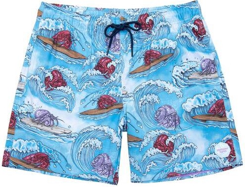 Psycho Tuna Boy's Shell Surf 4-Way Stretch Pool Shorts - Child - ShopStyle