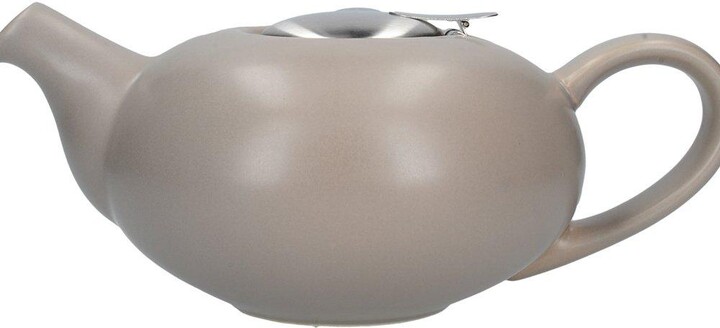 London Pottery Ceramic Pebble Teapot, Matt Putty, Four Cup - 900ml ...