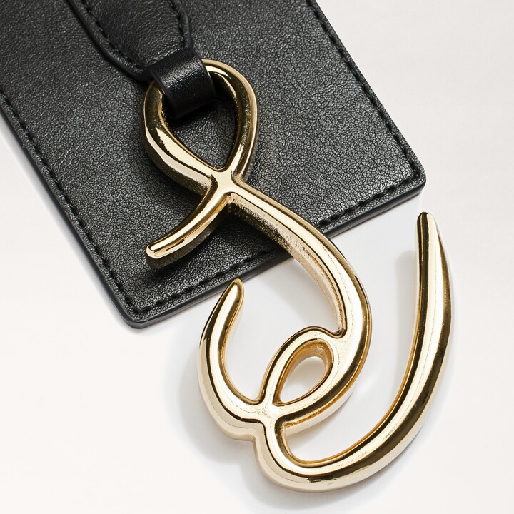 Sam Edelman 70MM Logo Corset Belt Black - ShopStyle