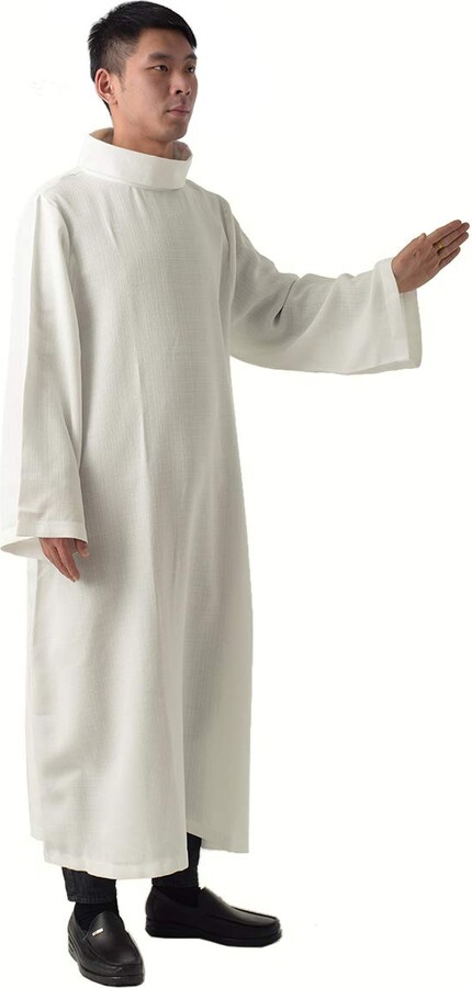 BLESSUME Catholic Alb Church Vestments Robe - ShopStyle Casual Jackets