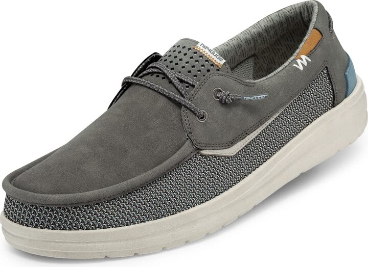 Hey Dude Welsh Natural - Casual Mens Shoes - Color Grip Steel Grey ...