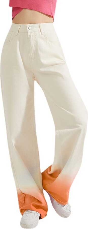 MODSGUE Y2k Jeans Women's Cargo Trousers E-Girl Jeans Boyfriend Jeans ...