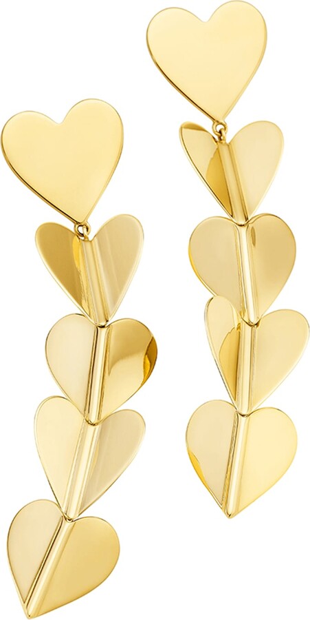 Cadar Wings of Love 18k Large Drop Earrings - ShopStyle