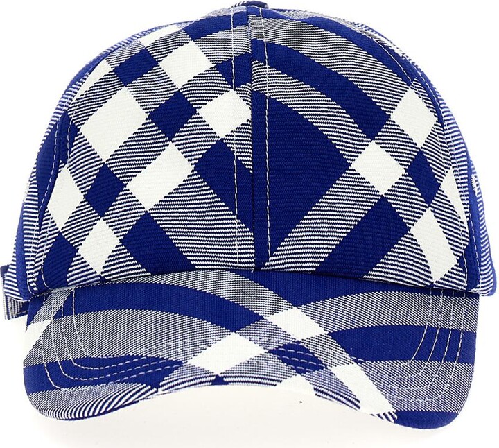Burberry Check cap - ShopStyle Hats