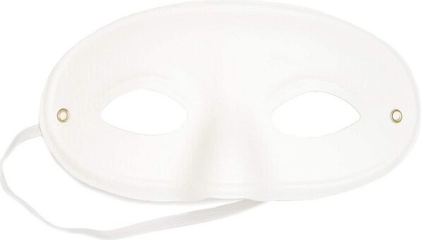 Bright Creations Blank Mardi Gras Masks for Decorating, Masquerade Oval ...