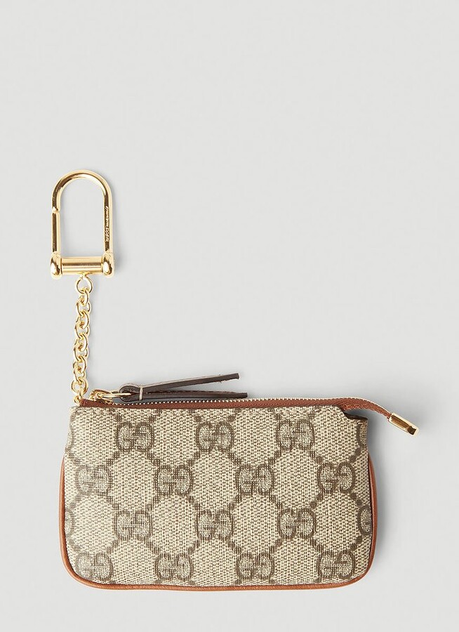 Gucci GG Supreme Keychain Wallet - ShopStyle