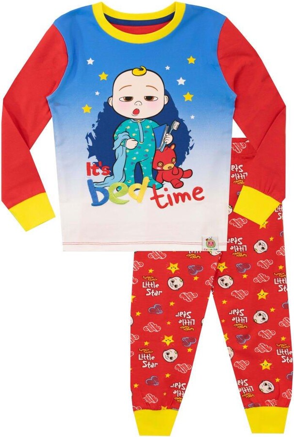 Cocomelon It's Bed Time Snuggle Fit Pyjamas - ShopStyle