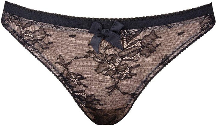 Gossard VIP Retrolution Thong - Black - ShopStyle