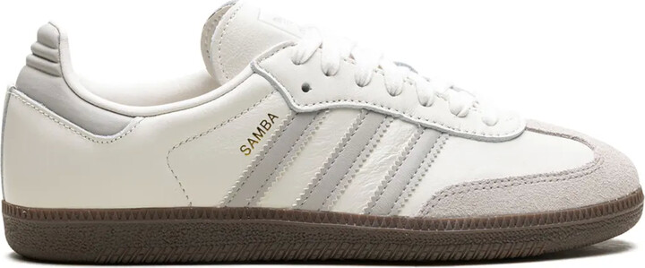 adidas Samba OG "White/Grey" sneakers - ShopStyle