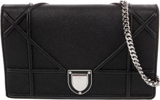 Christian Dior Diorama Leather Crossbody Bag - ShopStyle