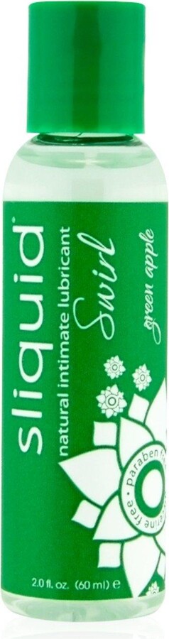 Sliquid Swirl Flavoured Lubricants Green Apple - White - ShopStyle Hosiery