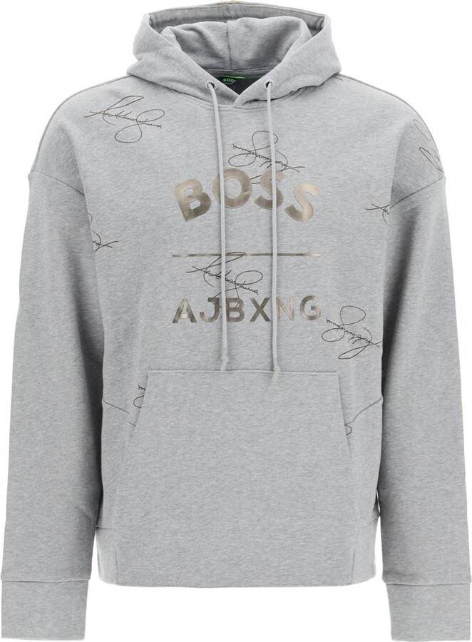 HUGO BOSS signature hoodie x ajbxng - ShopStyle