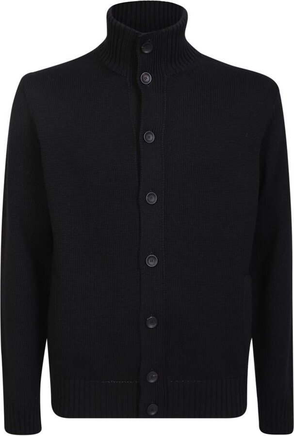 Zanone High-Neck Cardigan By Minimal But Functional Design ...