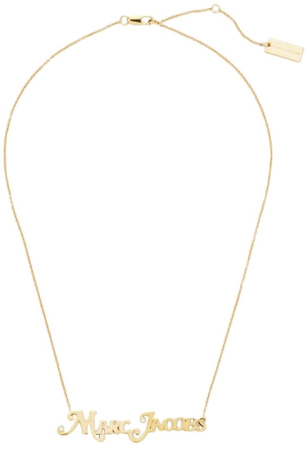 Marc Jacobs X New York Magazine The Small Nameplate Necklace - ShopStyle