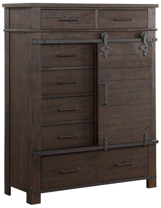 Emerald Home The Gray Barn Chanelle Modern Farmhouse 8-Drawer 3-Shelves ...