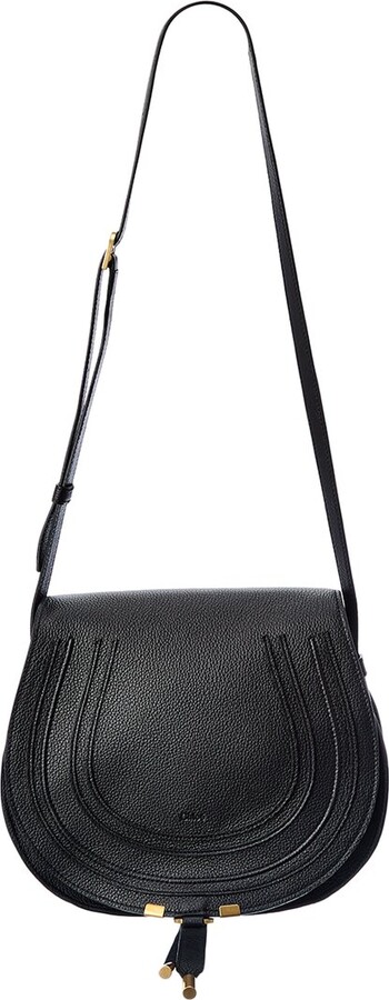 Chloé Marcie Medium Leather Saddle Bag - ShopStyle
