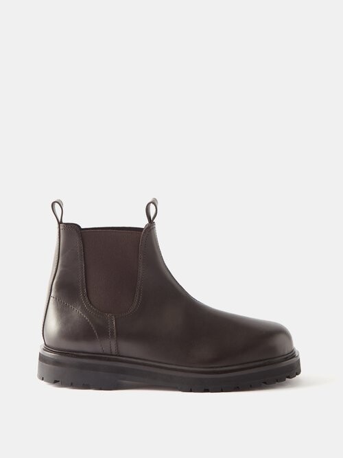 Studio Nicholson Tread-sole Leather Chelsea Boots - ShopStyle