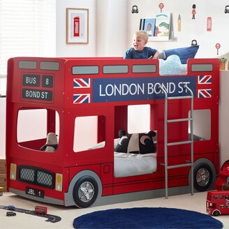 Julian Bowen Bond Street Double Decker Bus Bunk Bed Frame - ShopStyle
