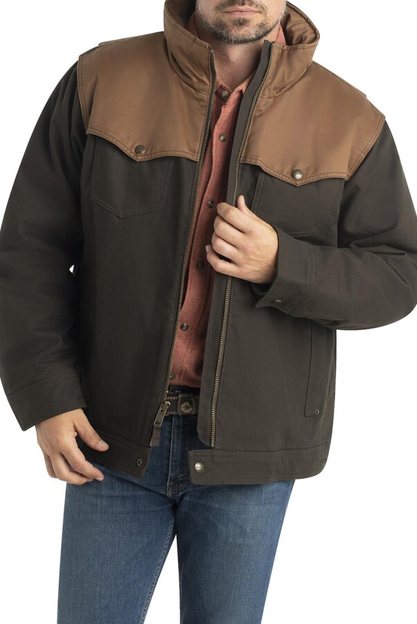 Legendary Whitetails Men's Stockyards Bozeman Canvas Western Coat ...
