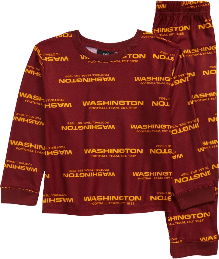 Nfl Kids' Washington Football Team Logo Pajamas - ShopStyle