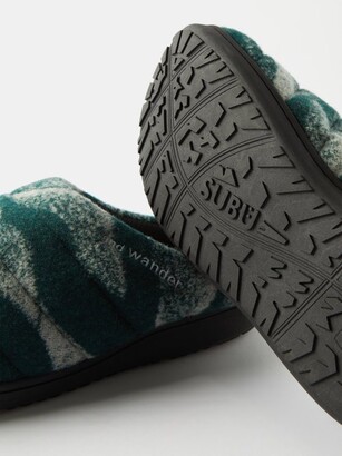 Frette Arturo mens velvet slippers - ShopStyle