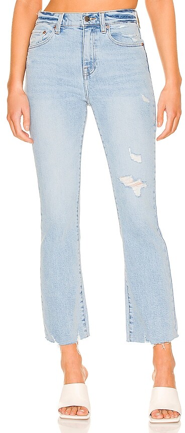 Pistola Denim Lennon High Rise Crop Boot - ShopStyle