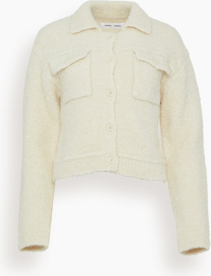 Samsoe & Samsoe Emilie Jacket in Arctic Wolf - ShopStyle