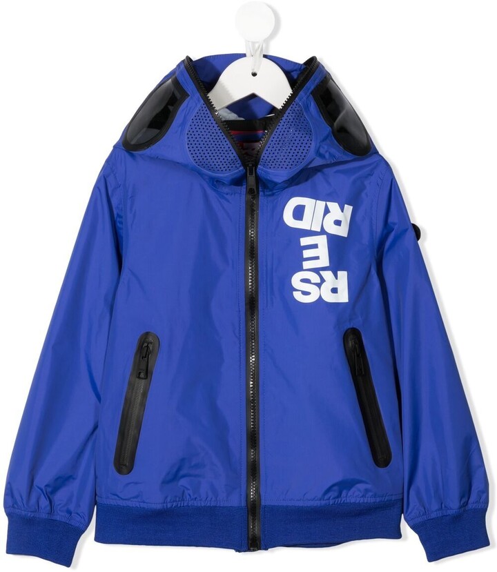 Ai Riders On The Storm Young Logo-Print Rain Jacket - ShopStyle Boys ...