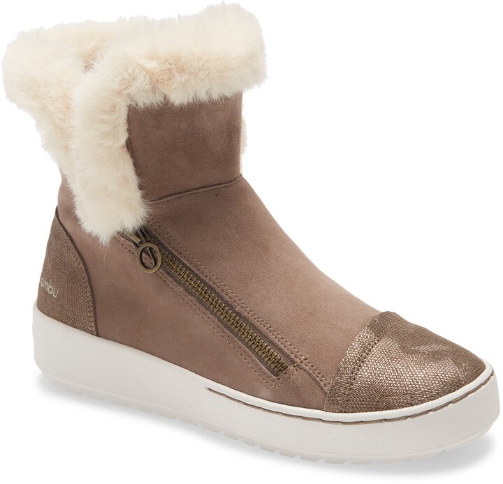 Jambu Erica Faux Fur Water Resistant Sneaker Boot - ShopStyle