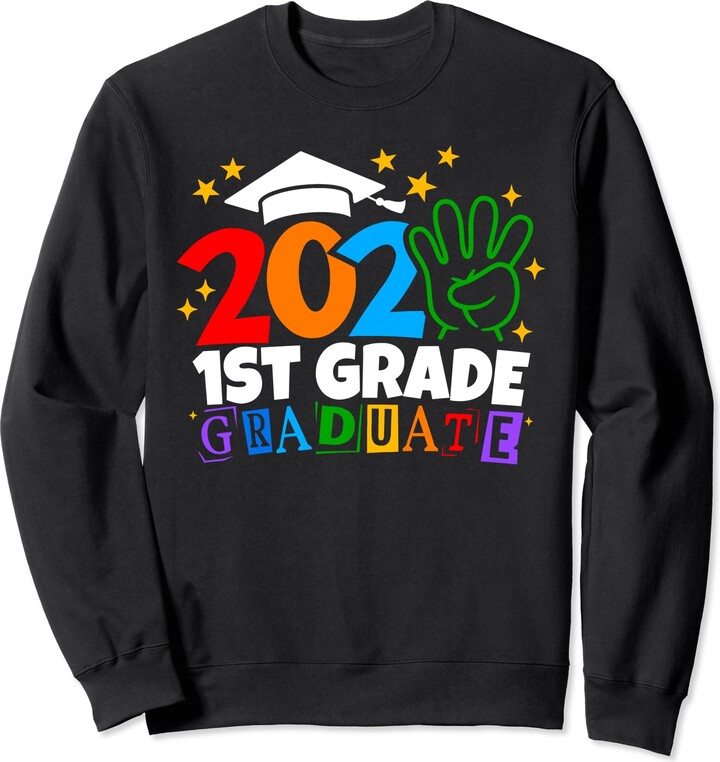 Graduation Last Day of School Tee Gifts 2024 1st Grade Graduate First ...