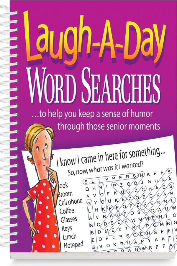 Collections Etc Laugh-a-Day Word Search Puzzle Book - ShopStyle Toys