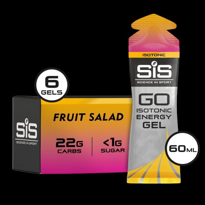 Science in Sport GO Isotonic Energy Gel Fruit Salad - 6 Pack ...