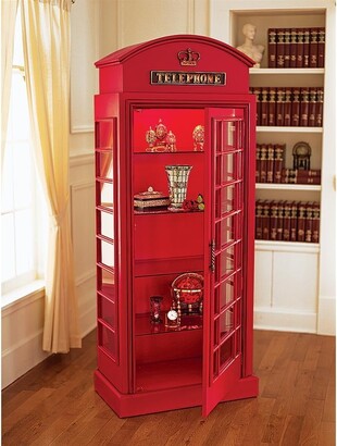 Design Toscano British Telephone Booth Display Cabinet - ShopStyle