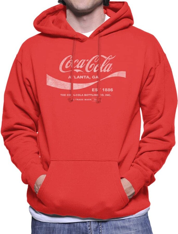 All+Every Coca Cola Drink 1886 Men's Hooded Sweatshirt Red - ShopStyle ...